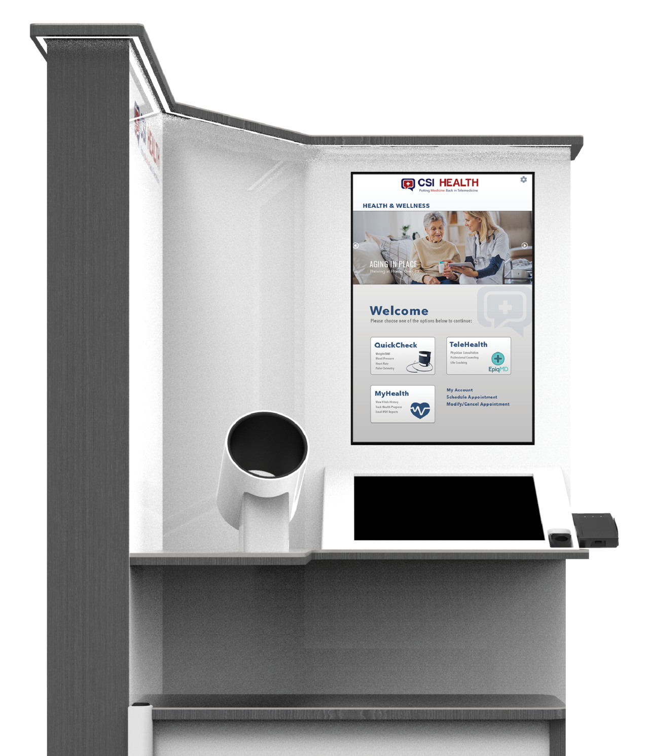 Blood Pressure Kiosks & Check-in Kiosks - Texas Medical Screening