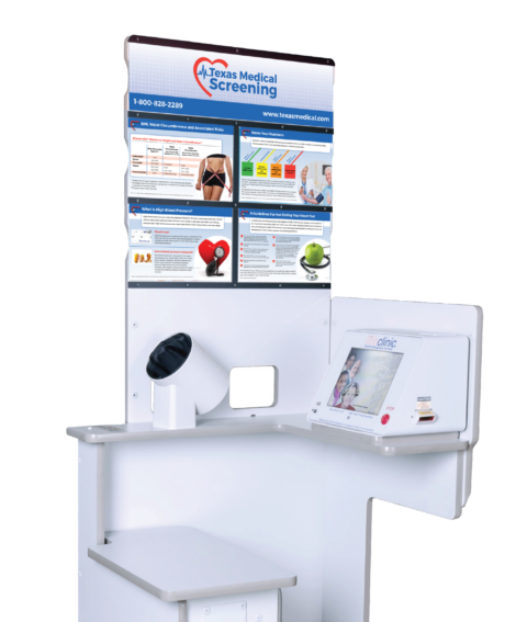 Blood Pressure Kiosks & Check-in Kiosks - Texas Medical Screening